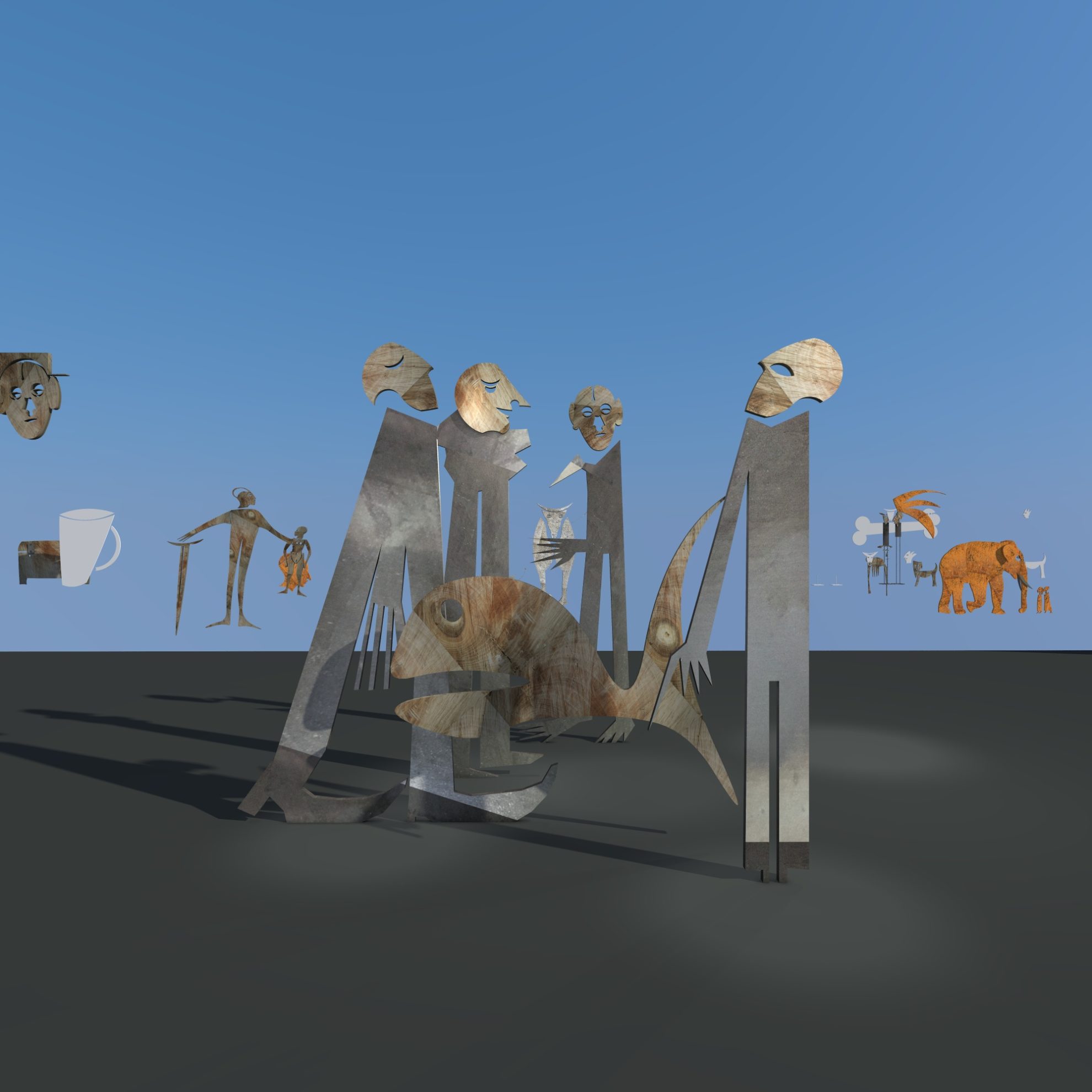 DANIEL MAEDER – Bilder / Druck / Skulpturen