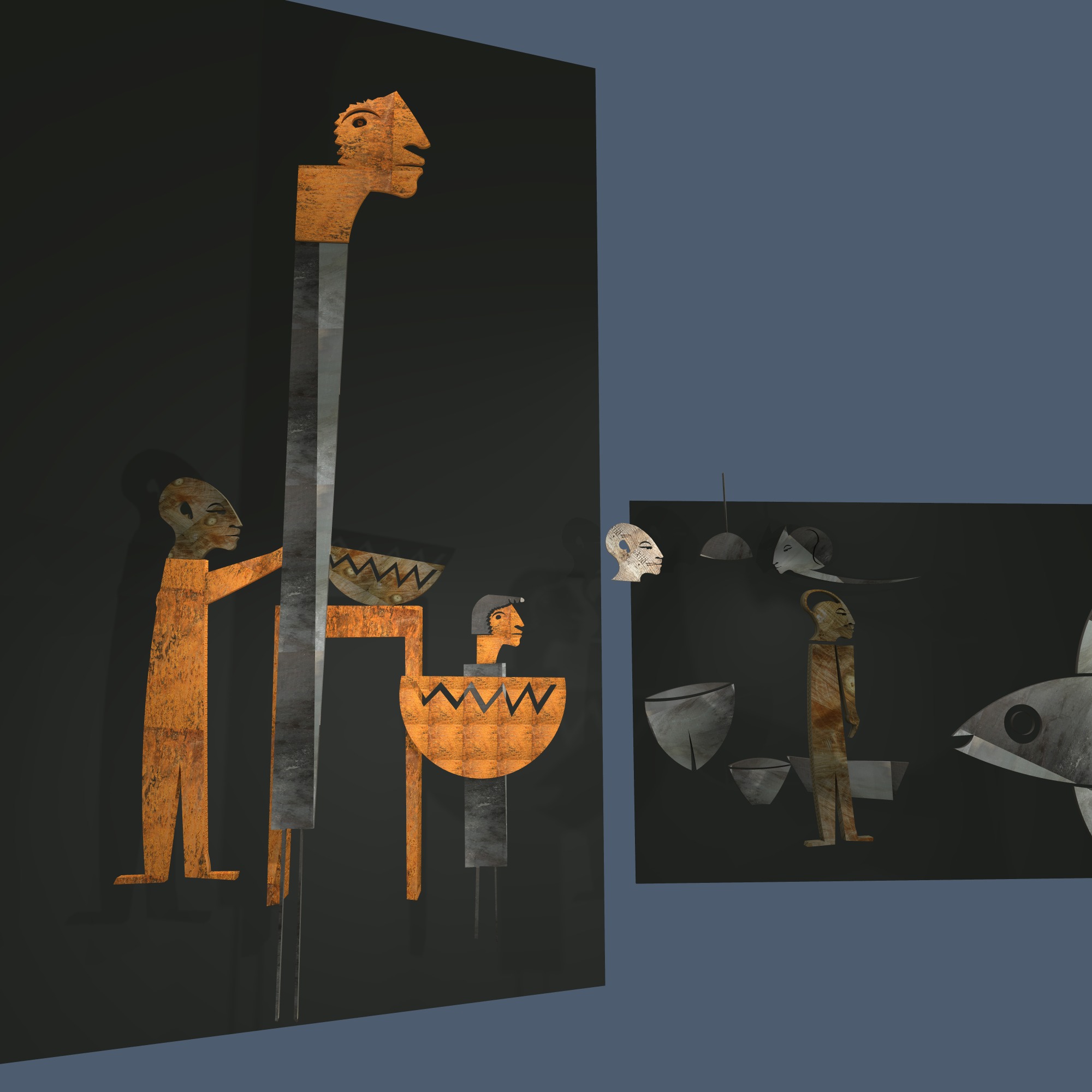 DANIEL MAEDER – Bilder / Druck / Skulpturen